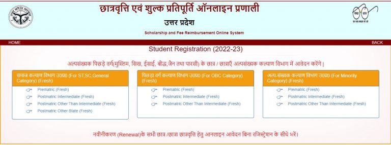UP Scholarship 2022-23 - Online Form, UP Sarkari Scholarship Updates
