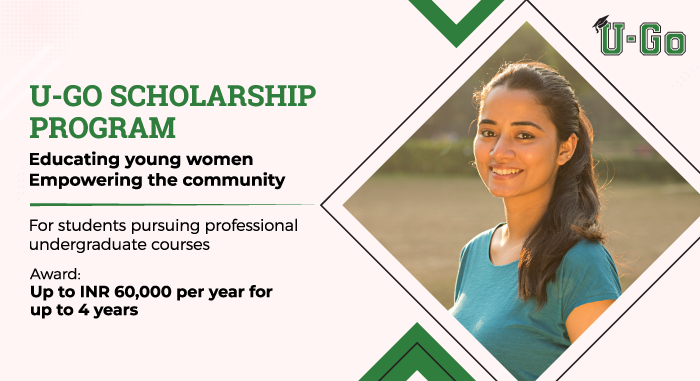 U-Go Scholarship Program 2022-23 - Last Date to Apply, Eligibility, Award