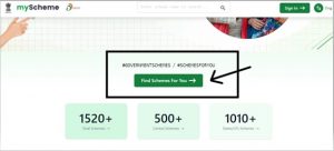 myScheme Portal - A Gateway to Govt. Education Schemes