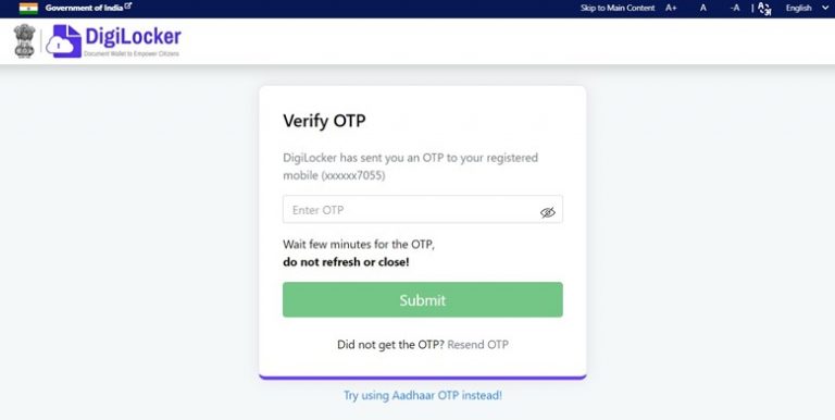 DigiLocker - Guide to Set Up Account and Store Documents
