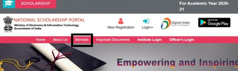 NSP LOGIN 2021-22 - Complete Process, Schemes, School/Institute Login