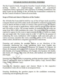 All India Bar Examination 2023 - Exam Syllabus and Paper Pattern