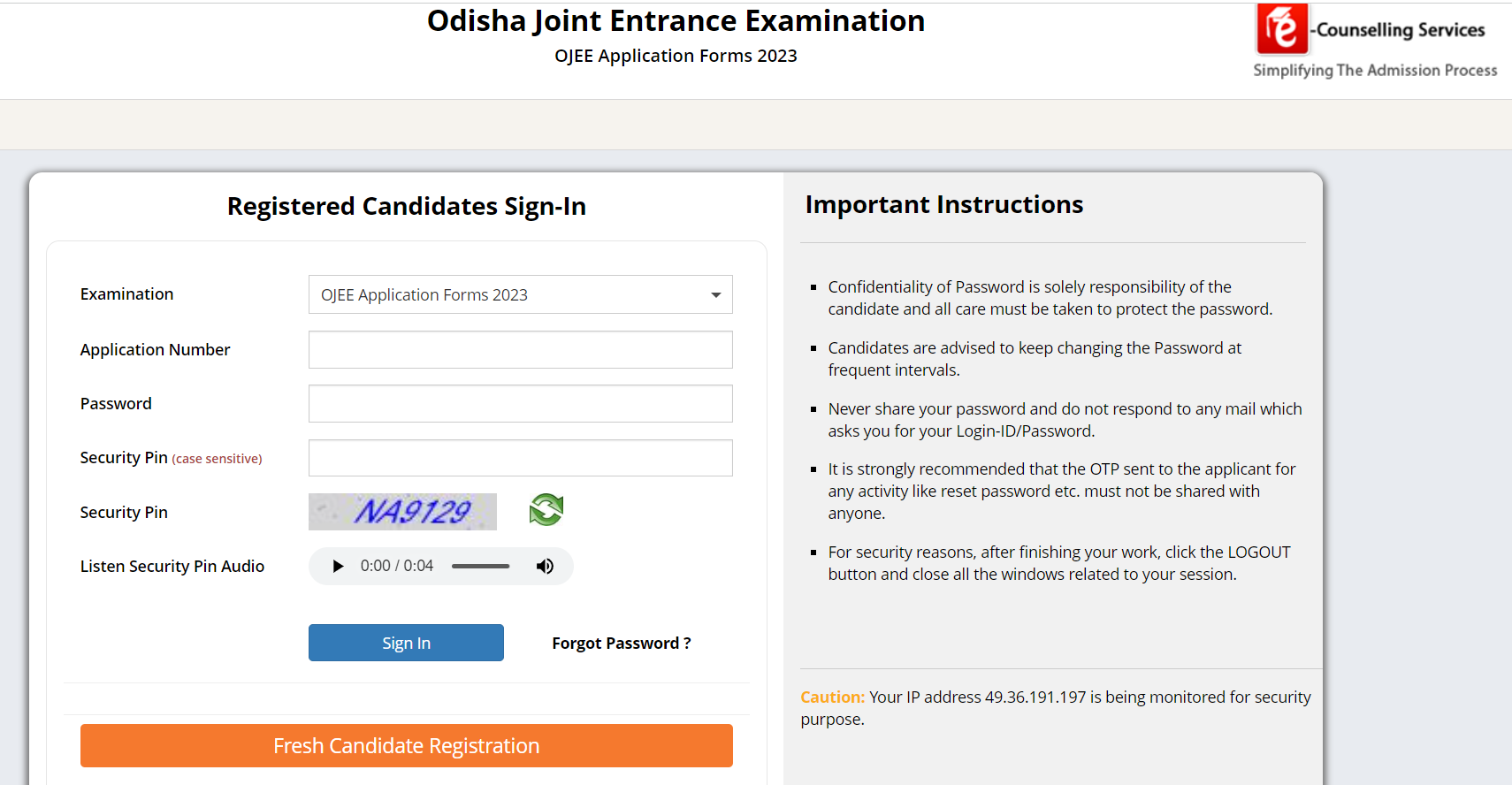 OJEE 2023 - Registrations Begin, Check Eligibility, Syllabus & More
